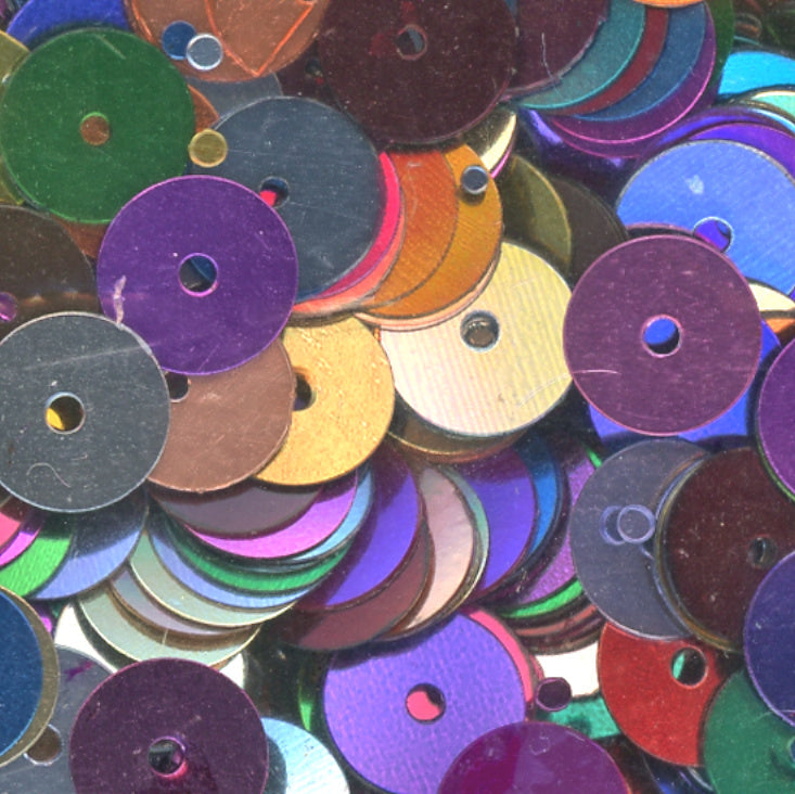 8mm Flat Metallic Sequins – Cartwright's Sequins